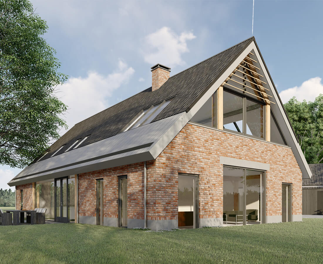 Modern landelijke woonboerderij | The Citadel Company